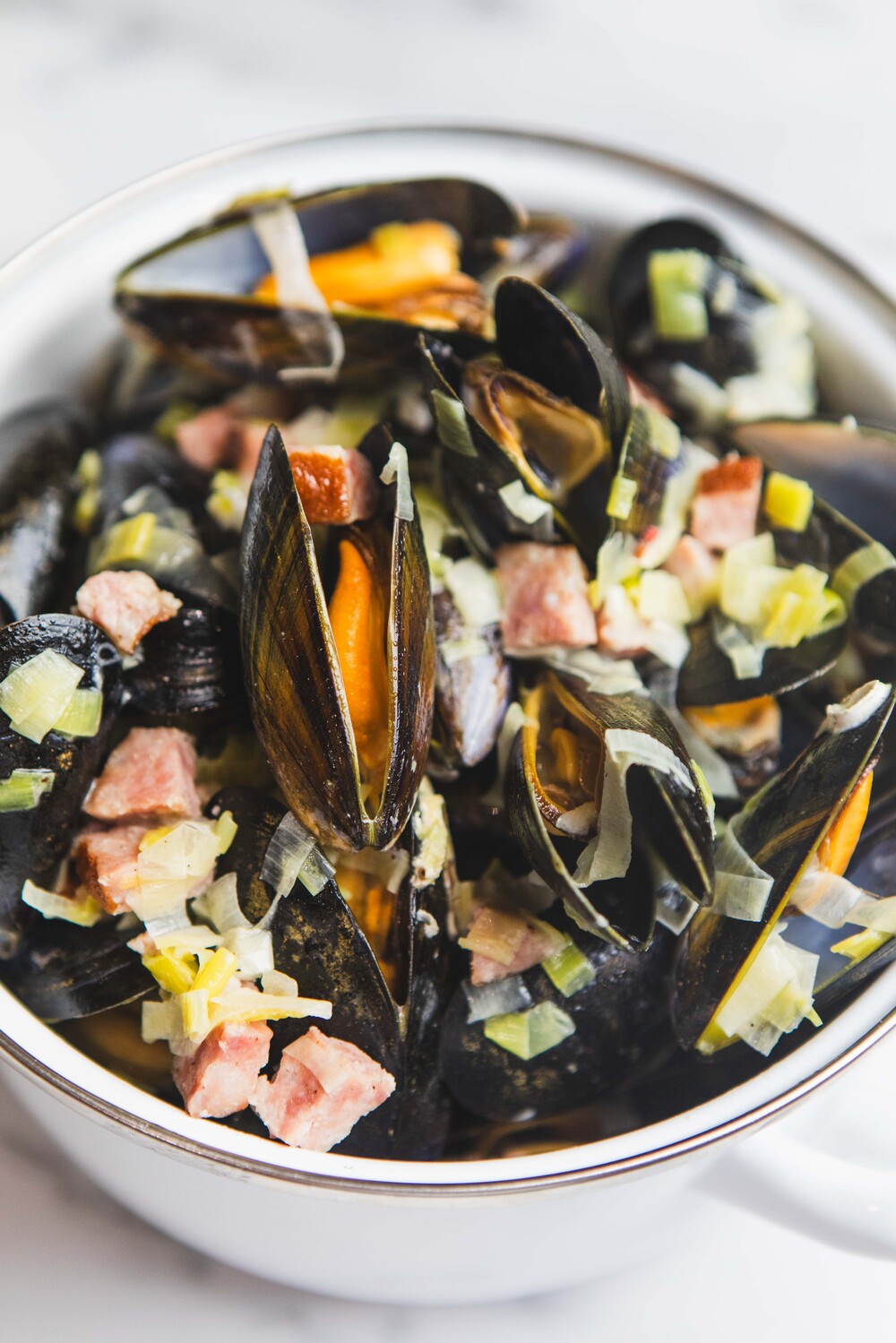 Bouchot Mussels, Morteau Sausage PGI and Isigny Crème Fraîche PDO ...